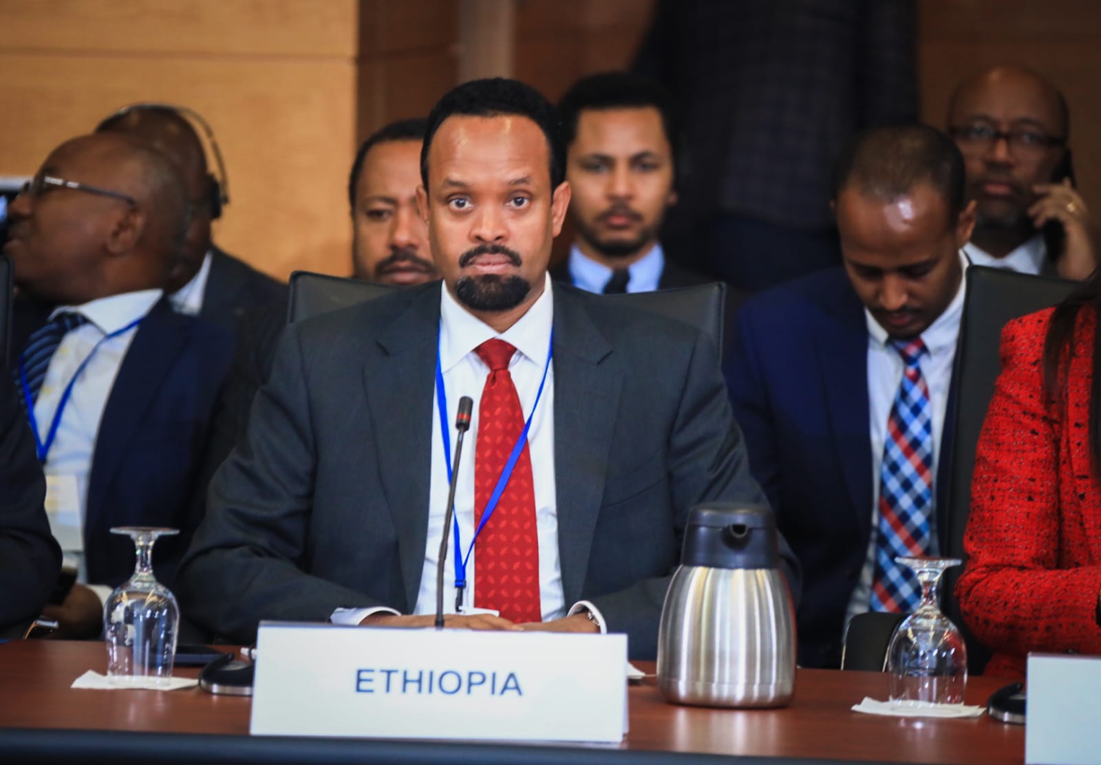 The Ethiopian delegation led by Finance Minister H.E Ato Ahmed Shide is ...