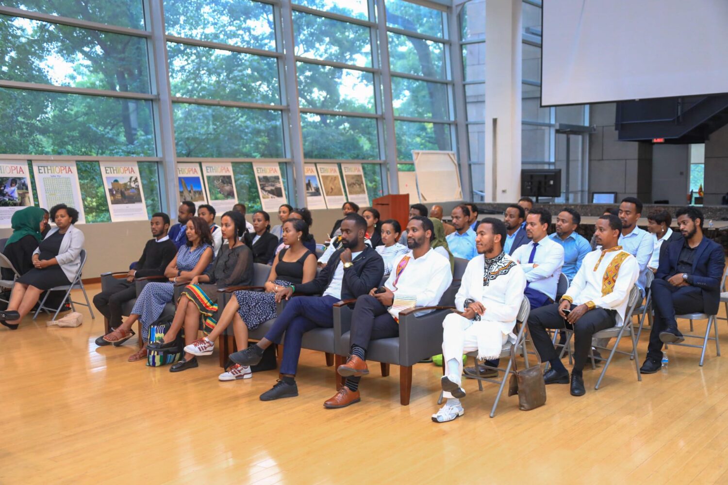 HE Ambassador Dr. Seleshi Bekele met with Ethiopian ‘Mandela Washington ...