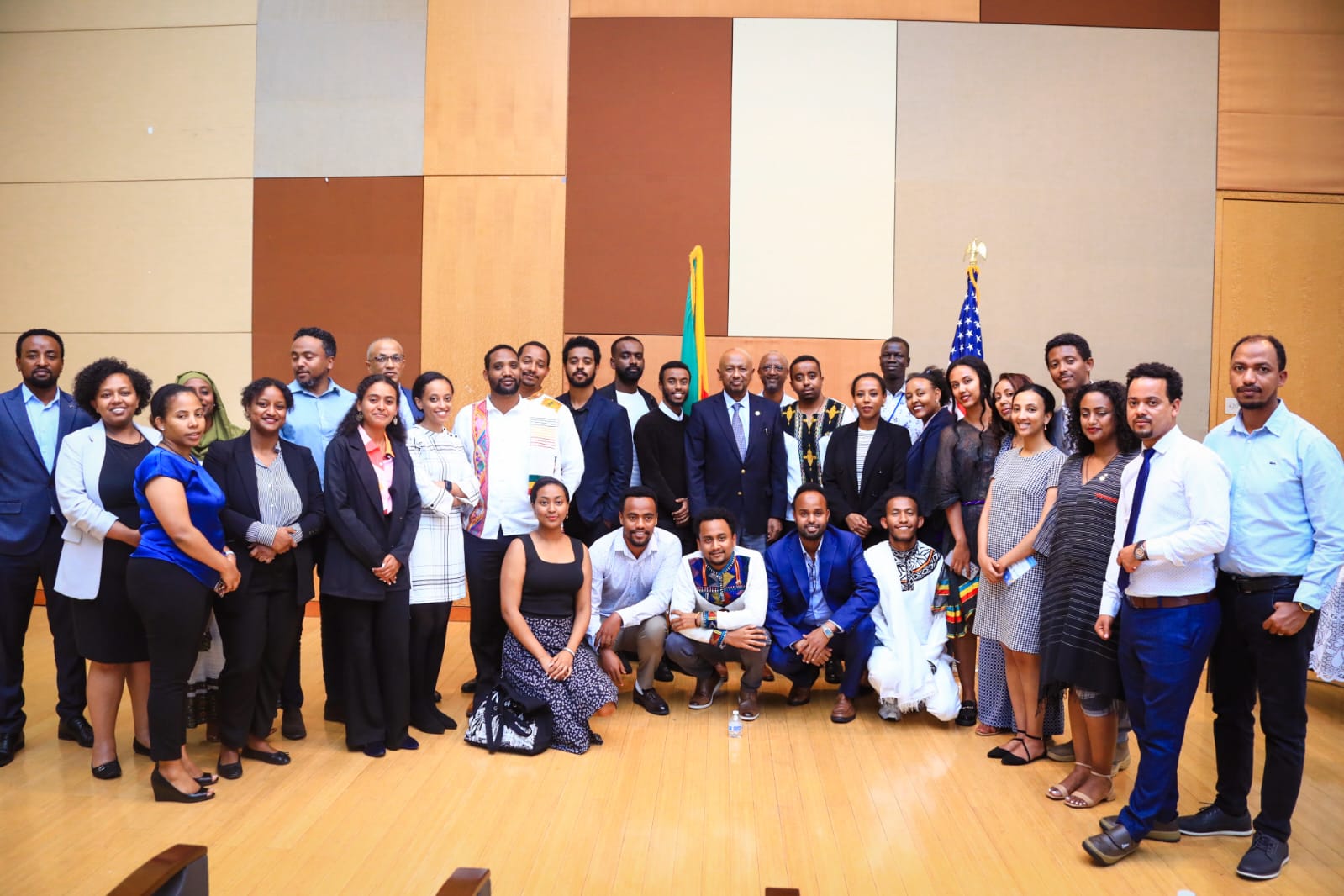HE Ambassador Dr. Seleshi Bekele met with Ethiopian ‘Mandela Washington ...