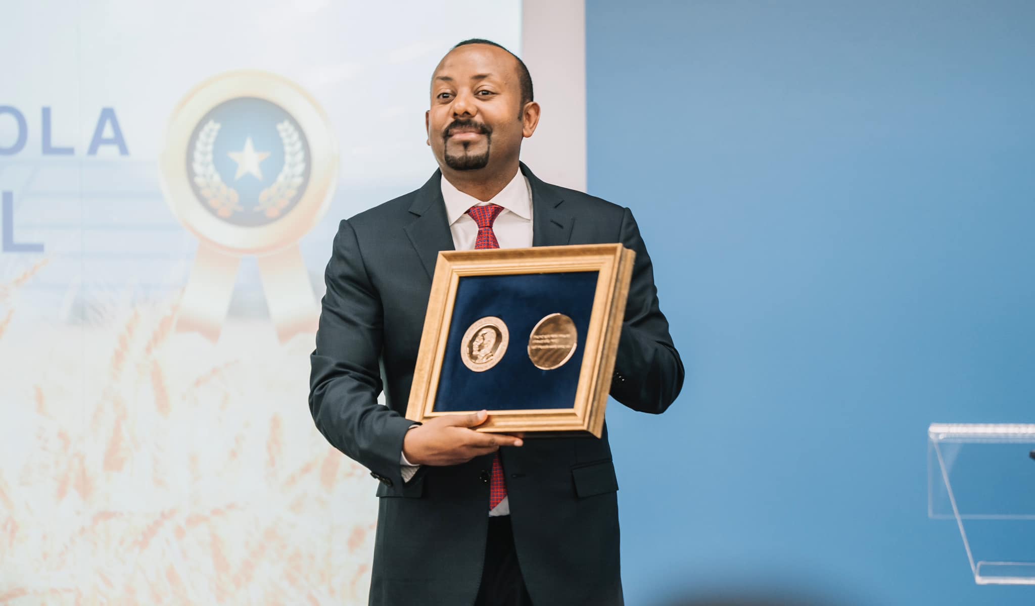 Prime Minister Abiy Ahmed has been awarded the prestigious FAO Agricola ...