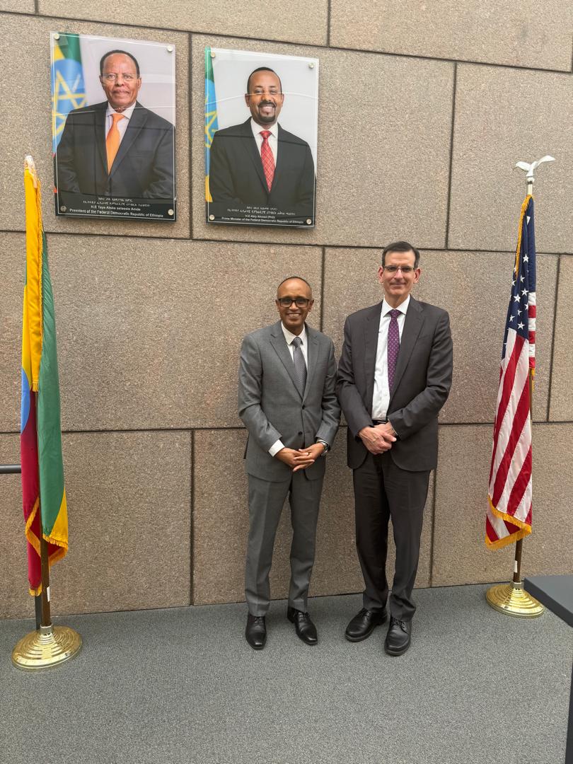 ክቡር አምባሳደር በስቴት ዲፓርትመንት የአፍሪካ ጉዳዮች ቢሮ ምክትል ረዳት ፀሃፊ ጋር ተወያዩ - Embassy of ...