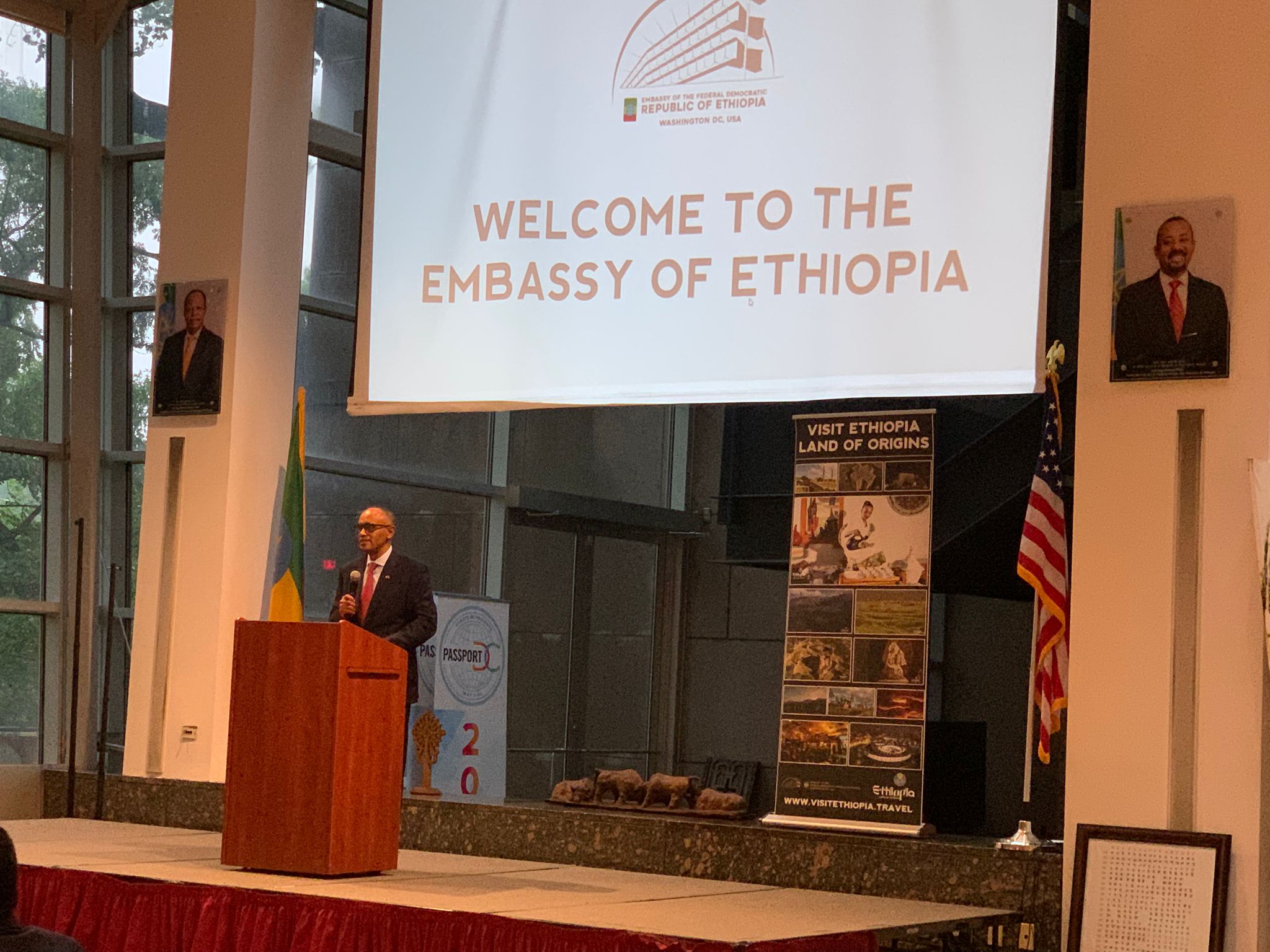 SelectUSA Investmenet Summit-2025 ላይ ለመሳተፍ ከኢትዮጵያ የመጡ ባለሀብቶች ጋር ውይይት ...
